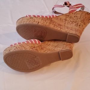 Yoki | Shoes | Yoki Womens Cork Wedge Platform Sandal | Poshmark